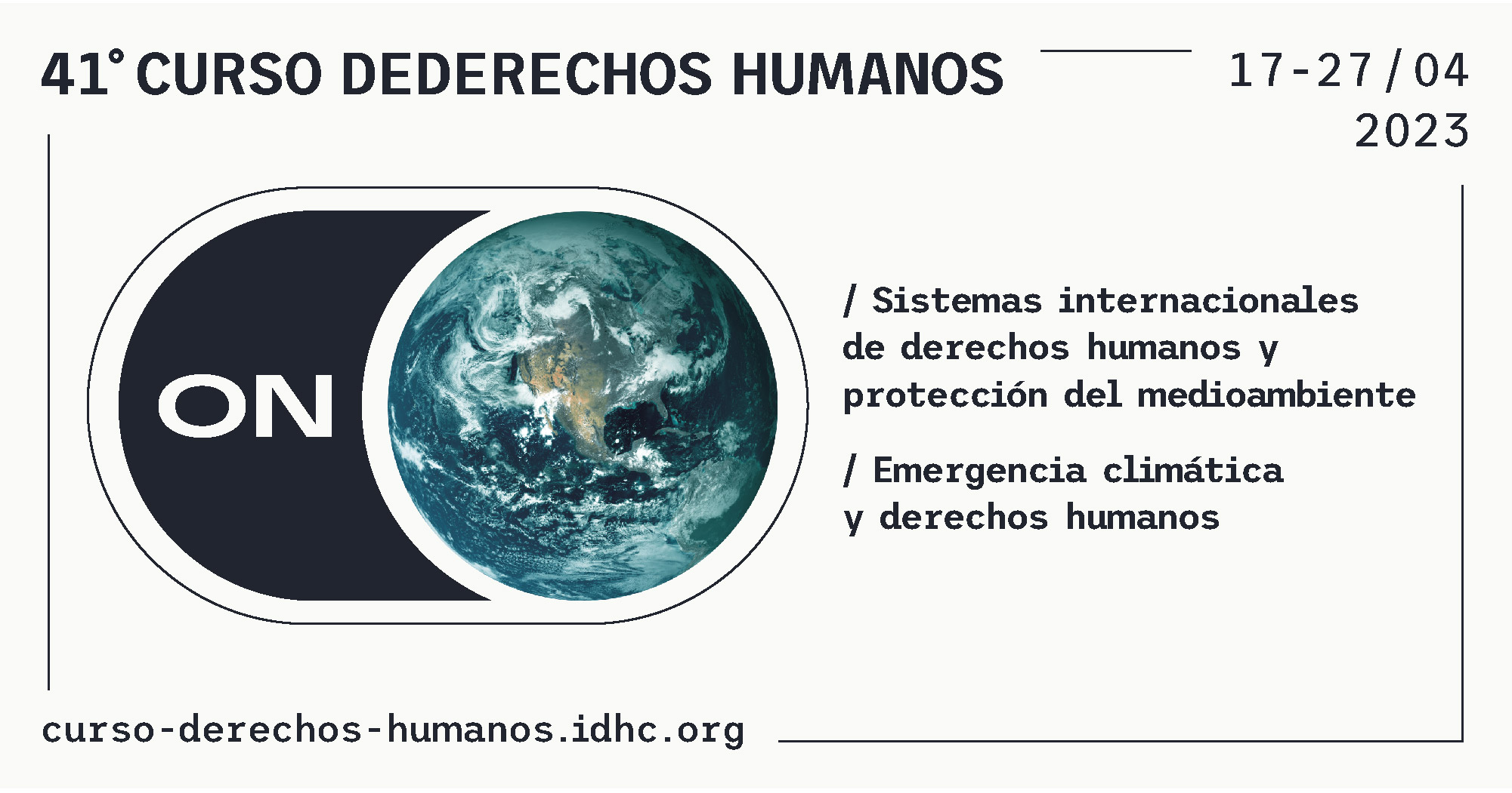 Curso de Derechos Humanos del IDHC